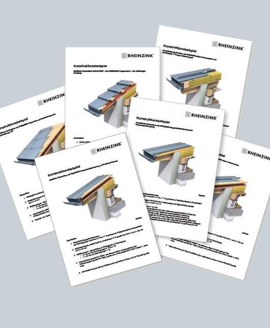 Doppelstehfalz für die Dacheindeckung | rheinzink.de